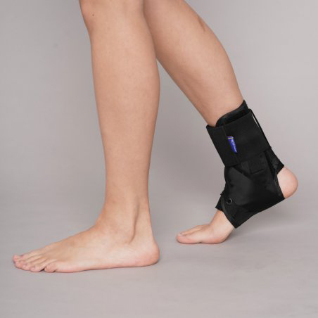 Lace Up Ankle Braces Offer Support For Inversion Ankle Injuries